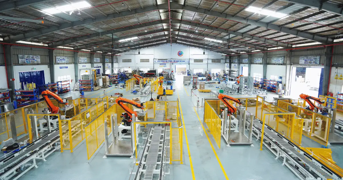 Robot bốc xếp hàng hóa là gì? Lợi ích nổi bật của hệ thống